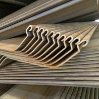 China Steel Plate Pile 4.0-12.0mm Thickness 6m Length Grade S355GP Q355B ST37-2 for Construction for sale