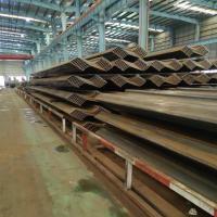 China Steel Plate Pile 4.0-12.0mm Thickness 6m Length Grade S355GP Q355B ST37-2 for Construction for sale