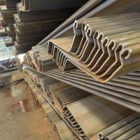 China Steel Plate Pile Z-Type  U-Type Hot Rolled Plate Pile Length 6m S355J2 S355JR for sale