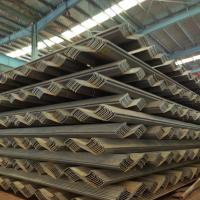 China S355J2 Steel Sheet Piling Hot Rolled 6m 9m 12m Length with 80m Custom Options for sale
