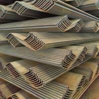 China S355J2 Steel Sheet Piling Hot Rolled 6m 9m 12m Length with 80m Custom Options for sale