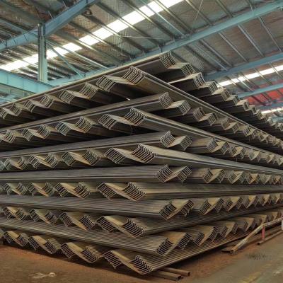 China U Type Hot Rolled Steel Sheet Pile Type 3 & 4 - 80m Length, 80,000 Tons Stock - S275-S430 Steel Grades for sale