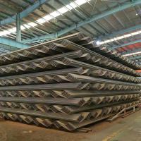 China 600X355X7 U Z Shape Type Sy295 Sy390 Hot Rolled Mild Interlocking Larsen Profile Structural Carbon Steel Sheet Pile for sale