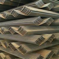 China Hot Rolled SY295 Carbon Steel Sheet Pile 400x100mm Z Type U Type for Building Structures Water-Resisting Applications for sale