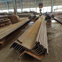 China U Shape Steel Sheet Piles Q355B SY390 S355GP Hot Rolled 400-600mm Width 10.5-27.6mm Thickness for sale