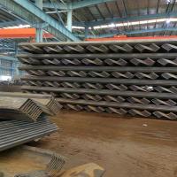 China U Shape Steel Sheet Piles Q355B SY390 S355GP Hot Rolled 400-600mm Width 10.5-27.6mm Thickness for sale
