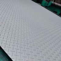 China TISCO BAOSTEEL 304 Stainless Steel Checkered Plate 2.0mm - 8.0mm Pattern Sheet for sale