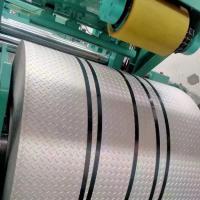 China TISCO BAOSTEEL 304 Stainless Steel Checkered Plate 2.0mm - 8.0mm Pattern Sheet for sale