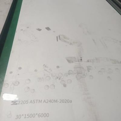 China Duplex 2205 Stainless Steel Plate Sheets S31803 / S32205 / EN 1.4462 TISCO BAOSTEEL for sale
