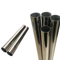 China Wleded Stainless Steel Pipe Tube SS Pipe Grade 201 304 316L Polishing 400# Outside in 6m Length for sale