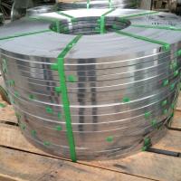 China Cold Rolled Bright Stainless Steel Strip SS Strip Band 0.1 - 2.0mm Thickness Width 3 - 600mm for sale