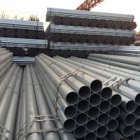China Hot-Dip Galvanized Steel Pipe 10-219mm OD with 0.3-4.5mm Wall Thickness in 6m Lengths for sale