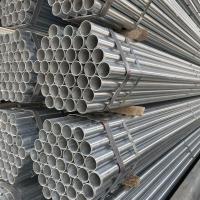 China Hot-Dip Galvanized Steel Pipe 10-219mm OD with 0.3-4.5mm Wall Thickness in 6m Lengths for sale