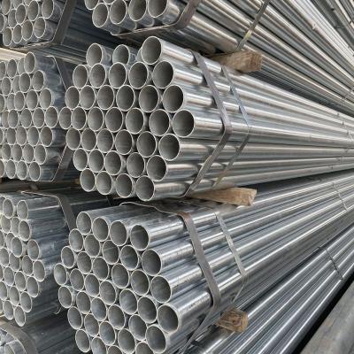 China Hot-Dip Galvanized Steel Pipe 10-219mm OD with 0.3-4.5mm Wall Thickness in 6m Lengths for sale