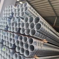 China Galvanized Steel Pipe 1-2 Inch Seamless & Welded for Handrail Construction 3-12m Length for sale