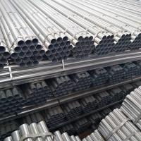China Galvanized Steel Pipe 1-2 Inch Seamless & Welded for Handrail Construction 3-12m Length for sale