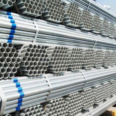 China Hot Dipped Galvanized Steel Welded Pipe 0.3-4.5mm Thickness for Construction and Scaffolding Applications for sale