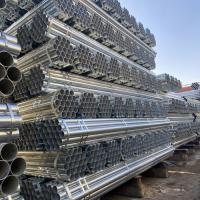 China Hot Dipped Galvanized Steel Welded Pipe 0.3-4.5mm Thickness for Construction and Scaffolding Applications for sale