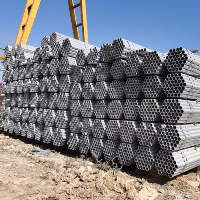 China ASTM EN DIN GB Standard Galvanized Steel ERW Welded Pipe 17-273mm OD 0.6-12mm Wall Thickness for sale