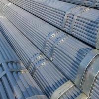 China Hot Dip Galvanized Round Steel Pipe / GI Pipe Pre Galvanized Steel Pipe Galvanized Tube For Construction for sale