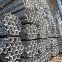 China Galvanized Steel round pipe for Low Pressure Liquied Equipment Galvanized Round Pipe for sale