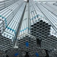 China ASTM A53 Tube Hollow Section Round Gi Pipe Zinc Coated Q195 Q235 Q345 Hot Dipped Galvanized Steel Pipe Tube for sale