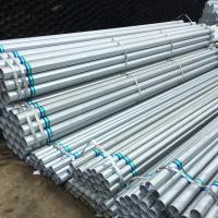 China DN50 Hot Dip Galvanized Steel Pipe / GI Pipe Galvanized Steel Pipe Galvanized Tube For Greenhouse Frame for sale