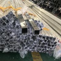 China Bright Polished 201 304 Stainless Steel Square Pipe Tube for Windows Diameter 10*10 - 50*50mm for sale