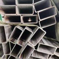 China 100*100mm  304 Stainless Steel Square Pipe Tube ERW Wleded in 6m Length Thickness 2mm 3mm 4mm for sale