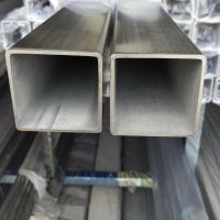 China 100*100mm  304 Stainless Steel Square Pipe Tube ERW Wleded in 6m Length Thickness 2mm 3mm 4mm for sale