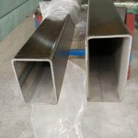 China ERW  EFW Welded Stainless Steel Square Tube / Stainless Steel Rectangle Pipe Tube Grade 201 304 316L 321 for sale