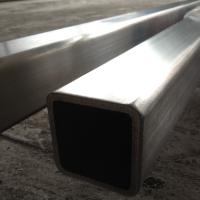 China ASTM A554 Hairline Finish Stainless Steel Square Pipe Tube for Handrail and Food Grade 304 316L 400# 600# 800# Polished for sale