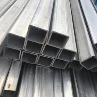China Bright Polsihed Stainless Steel Square Pipe Tube 201 304 316L SS Tube ERW Welded 400# Grinding Polishing for sale