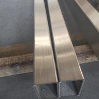 China SS Square Pipe / SS Rectangle Pipe Tube 201 304 SS Pipe Bright Polishing for Outdoor Structure for sale