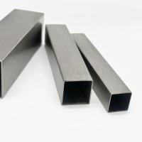 China Grade 202 Stainless Steel Square Pipe Bright Polsihed Outside / Hairline Finishing Stainless Steel Pipe for sale