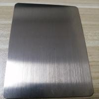 China Grade 201 304 430 Stainless Sheet No.4 Hairline Finishing For Decoration Area for sale