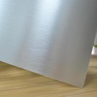China 201 304 430 0.3 Mm Steel Sheet Brushed Flat for sale