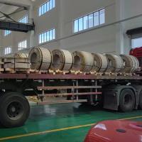 China 304 / 304L / 304H Stainless Steel Strip Band 0.1 - 3.0mm Cold Rolled SS Strip Precision Slit Cutting for sale