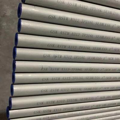 China EN 10204-3.1 Stainless Steel Hollow Tube AISI316 AISI316L For Chemical Area for sale