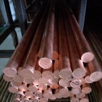 China C11000 Round Copper Bar 4-200mm Diameter with 99.9% Purity and 26-38 ksi Tensile Strength for sale
