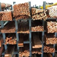 China C11000 99.9% Pure Copper Round Bar 4-250mm Diameter ASTM EN DIN Standard for Electrical Applications for sale