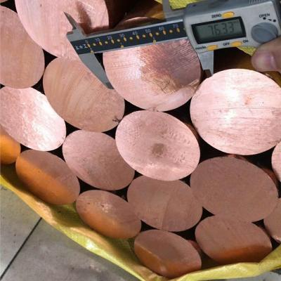 China C11000 T2 Copper Round Bar 50mm 60mm 80mm 100mm 110mm Diameter Electrolytic Tough Pitch for sale