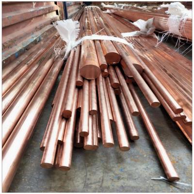 China ASTM Copper Round Bar C10200 C11000 C10100 C110 Solid Rod 4-300mm Diameter with 388-391 Thermal Conductivity for sale