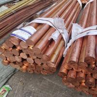 China ASTM Copper Round Bar C10200 C11000 C10100 C110 Solid Rod 4-300mm Diameter with 388-391 Thermal Conductivity for sale