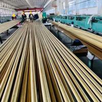 China H96 C21000 CuZn5 Brass Round Bar 1-200mm Diameter EN CW500L Standard Copper-Zinc Alloy Rod for sale
