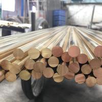 China CuZn10 H90 C22000 Brass Round Bar - 1-200mm Diameter, 8.5g/cm³ Density Solid Brass Rod for sale