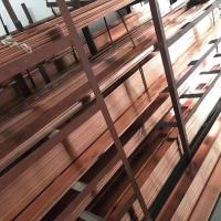 China Pure Copper Flat Bar C11000  / T2 Copper Flat Plate in 6m Length for Electronic Area for sale