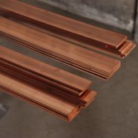China CU-ETP Copper Flat Bar ASTM Standard C11000 Flat Copper Plate with EN 10204-3.1 Certificated for sale