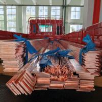 China CU-ETP Copper Flat Bar ASTM Standard C11000 Flat Copper Plate with EN 10204-3.1 Certificated for sale
