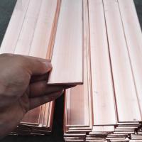 China TU1 Copper Flat Bar C10200 Oxygen-free Copper Flat Bar &Round Bar for sale